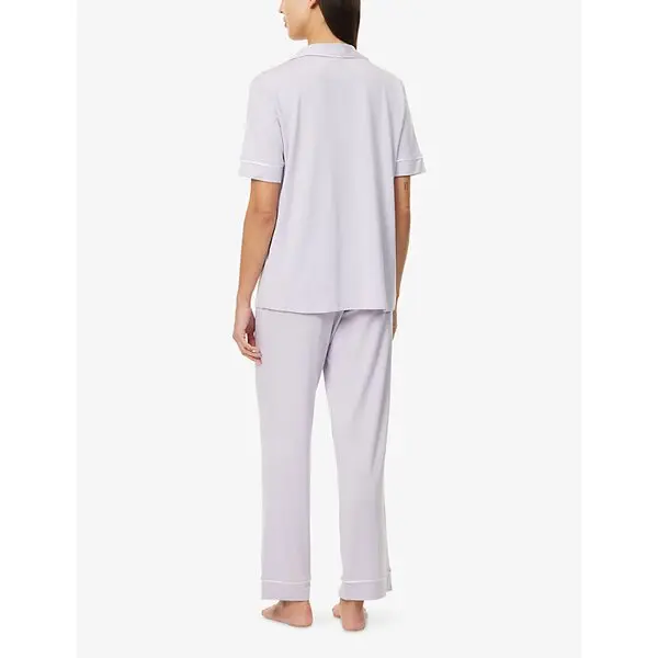 Eberjey Gisele Short-sleeve Stretch-jersey Pyjama Set