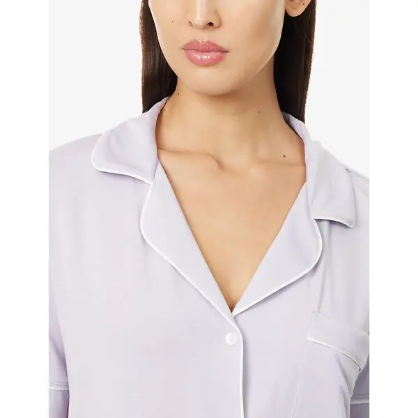 Eberjey Gisele Short-sleeve Stretch-jersey Pyjama Set