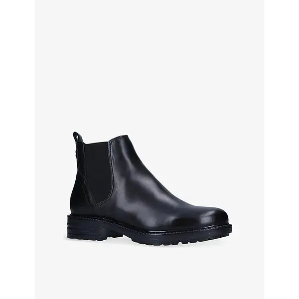 Carvela Wide-fit Leather Chelsea Boots - Black