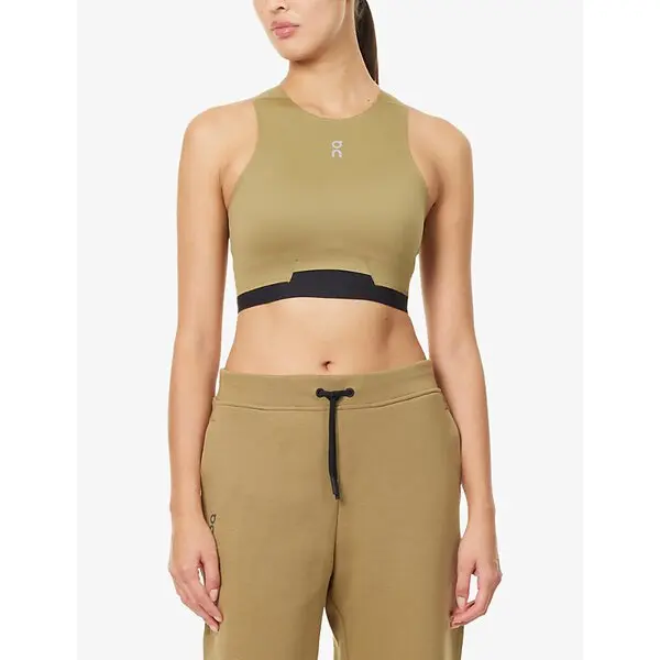 On Train 2-in-1 Cropped Workout Top