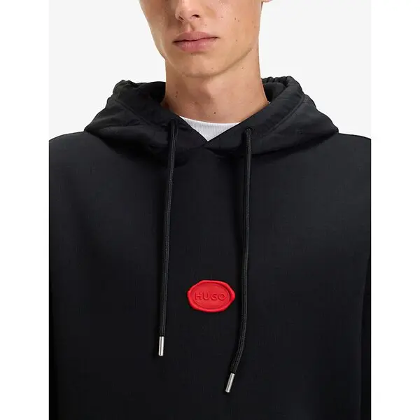 Hugo Relaxed-fit Cotton-blend Hoody