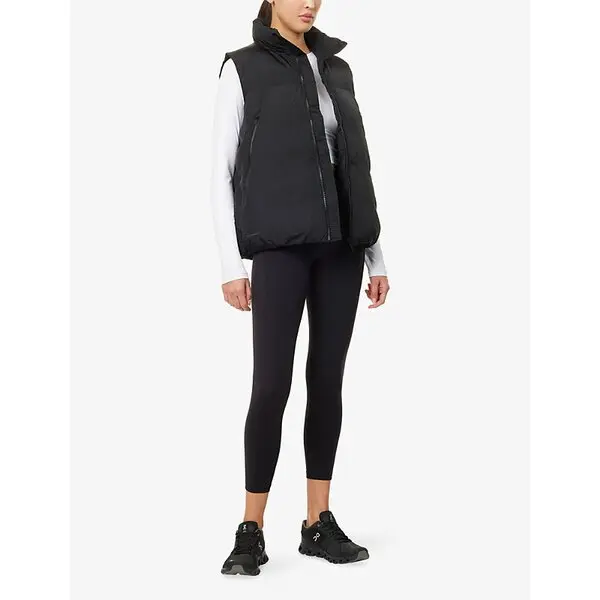 On Performance 7/8 High-waisted Stretch-jersey Leggings - Black