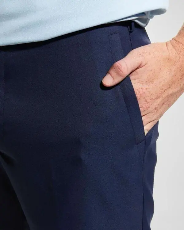 Peter Millar Salem High Drape Performance Shorts - Navy