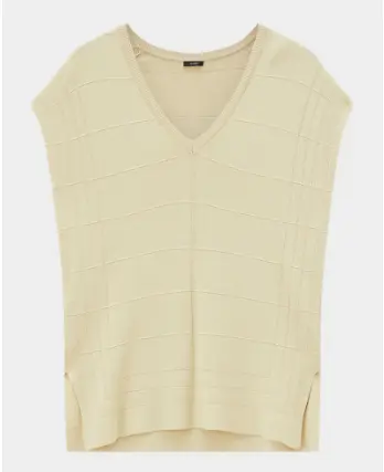 JOSEPH Stretch Viscose Top