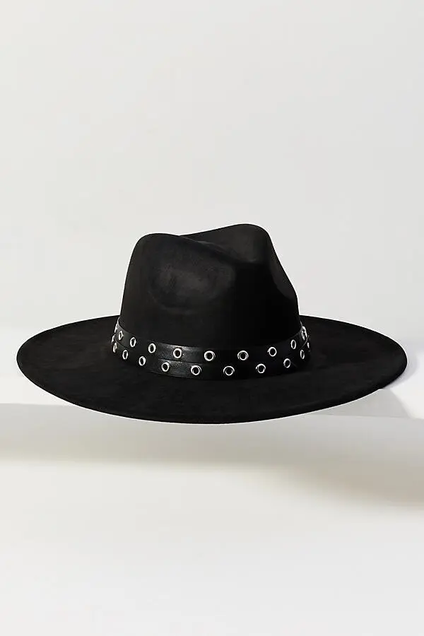 8 Other Reasons Flat-brim Felt Rancher - Black