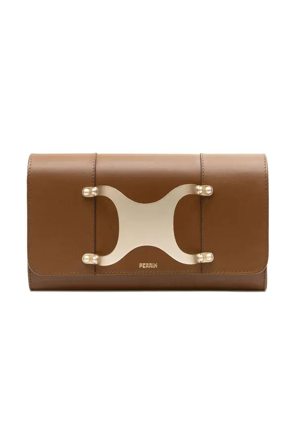 Perrin Le Pont Glove Clutch - Red