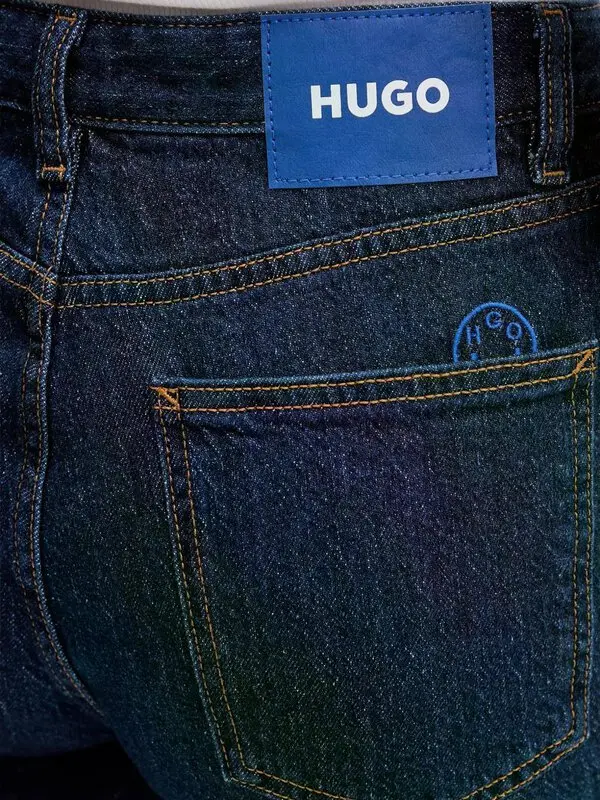 Hugo Five-pocket Straight Leg Jeans