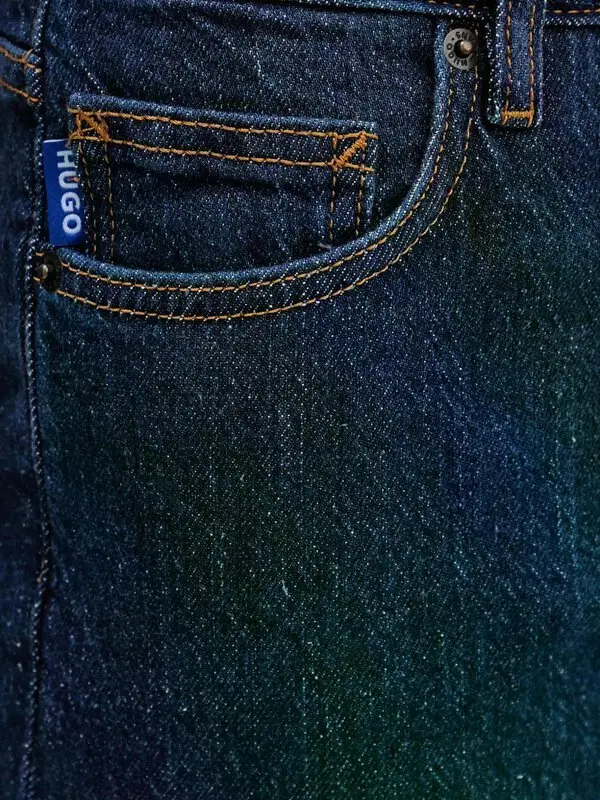 Hugo Five-pocket Straight Leg Jeans
