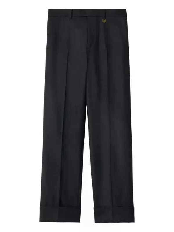 Burberry Turn-up Cuff Trousers