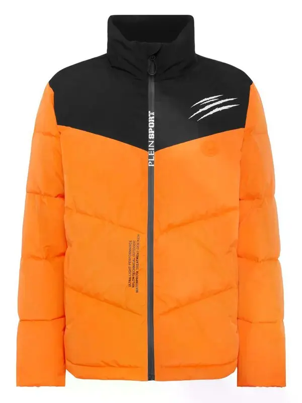 PLEIN SPORT Scratch Puffer Jacket