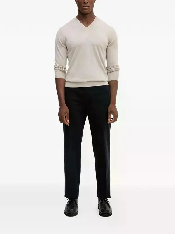 HACKETT V-neck Sweater - Neutrals