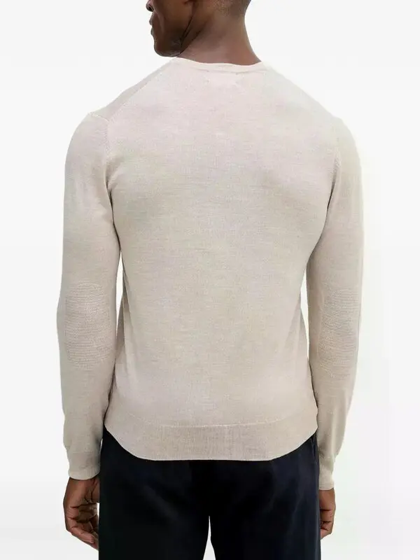 HACKETT V-neck Sweater - Neutrals