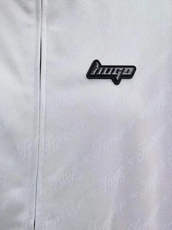 Hugo Logo-patch Zip-up Bomber Jacket