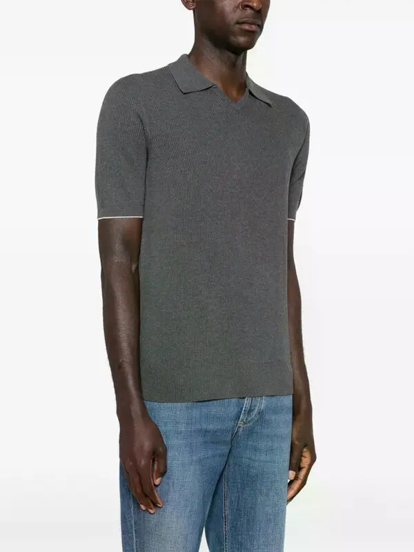 Brunello Cucinelli Collar T-shirt