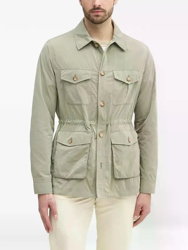 MARCIANO Polo-collar Buttoned Jacket