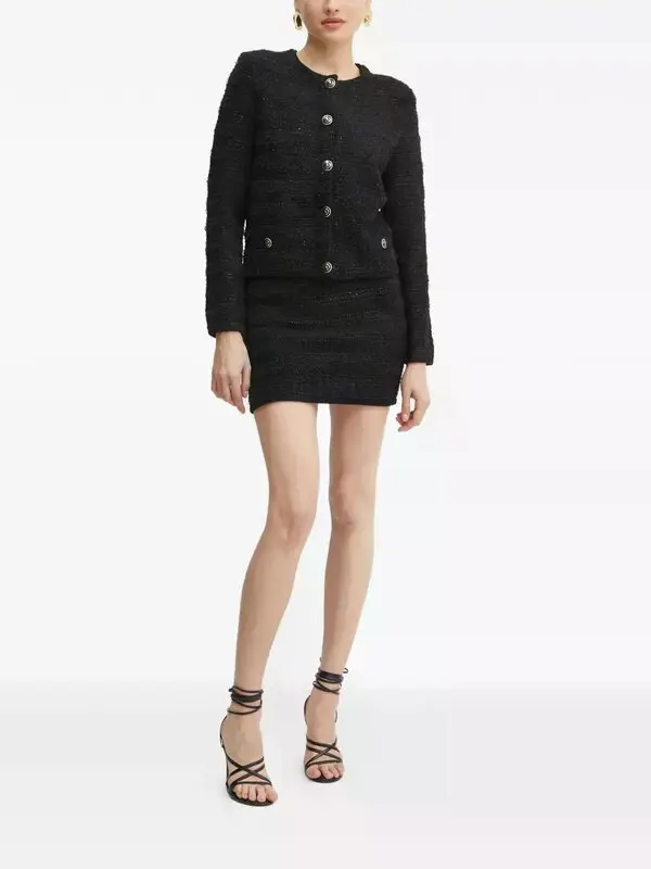 MARCIANO Button-detailed Mini Skirt