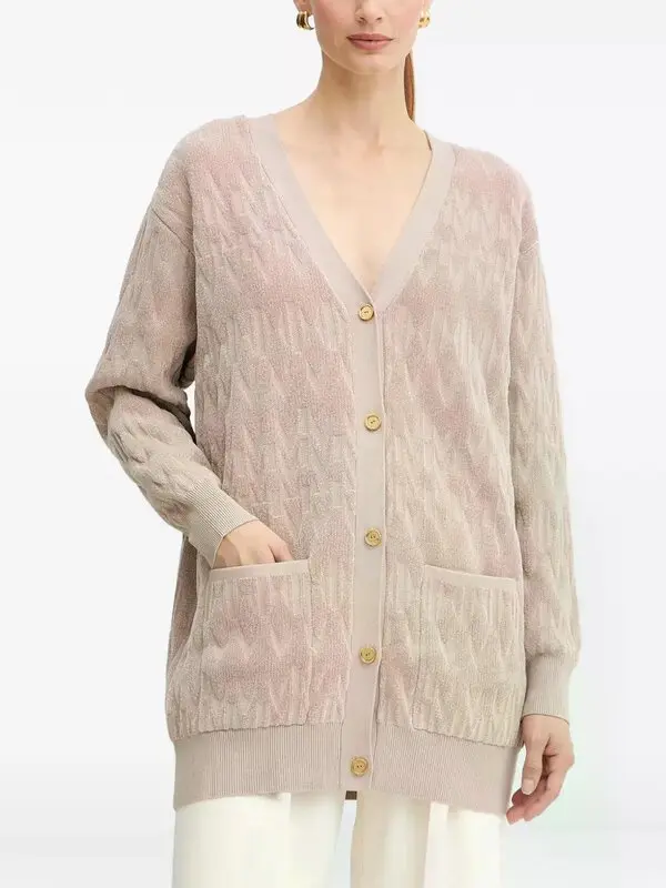 MARCIANO Button Patch-pocket Cardigan