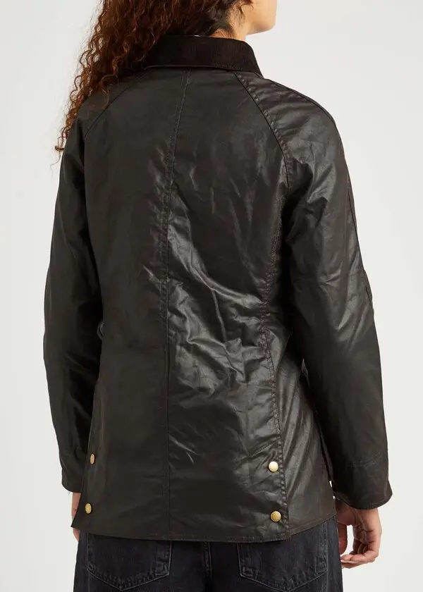 Barbour Beadnell Waxed Cotton Jacket - Brown