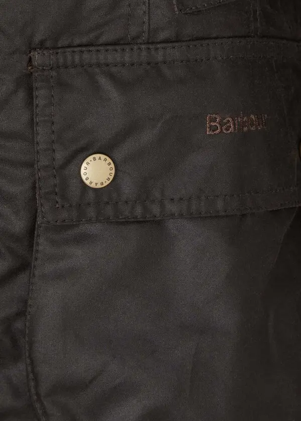 Barbour Beadnell Waxed Cotton Jacket - Brown