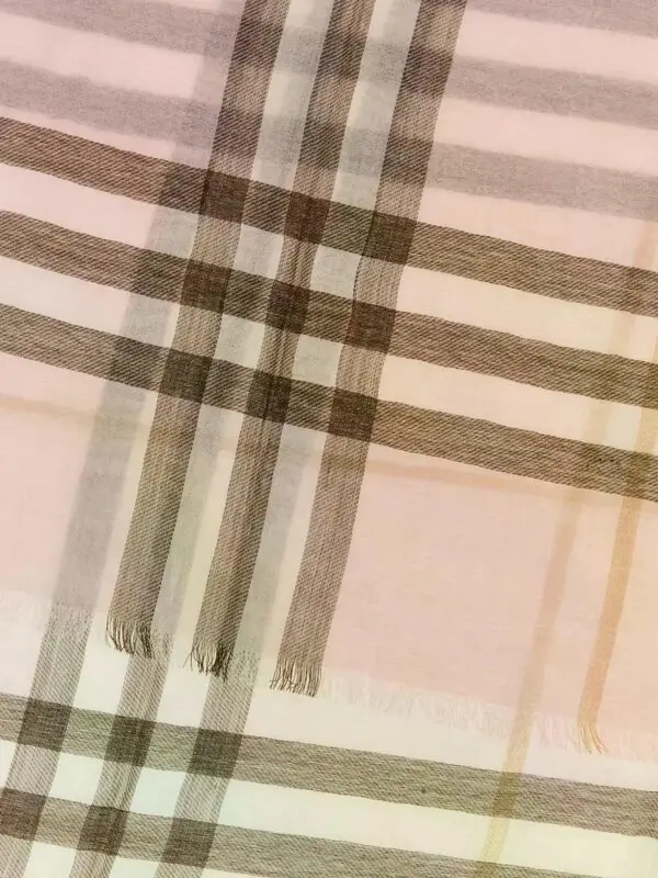 Burberry Check-pattern Scarf