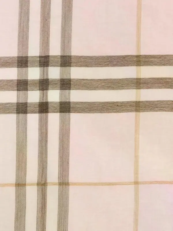 Burberry Check-pattern Scarf