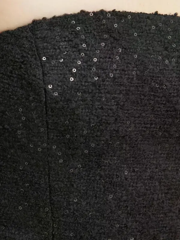MARCIANO Sequin-embellished Strapless Mini Dress