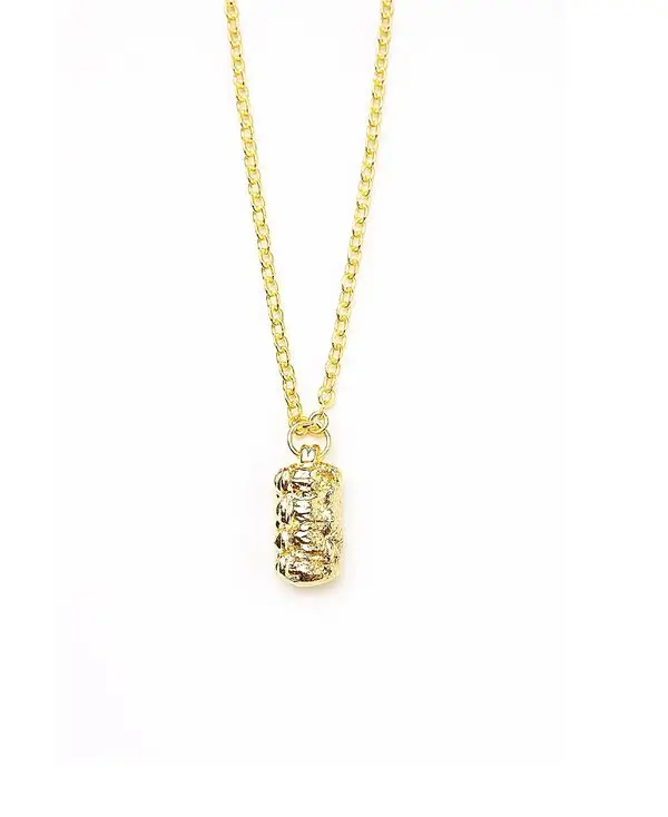 COG Sinnet Pendant Necklace - Gold