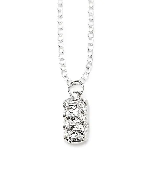 COG Sinnet Pendant Necklace - Silver