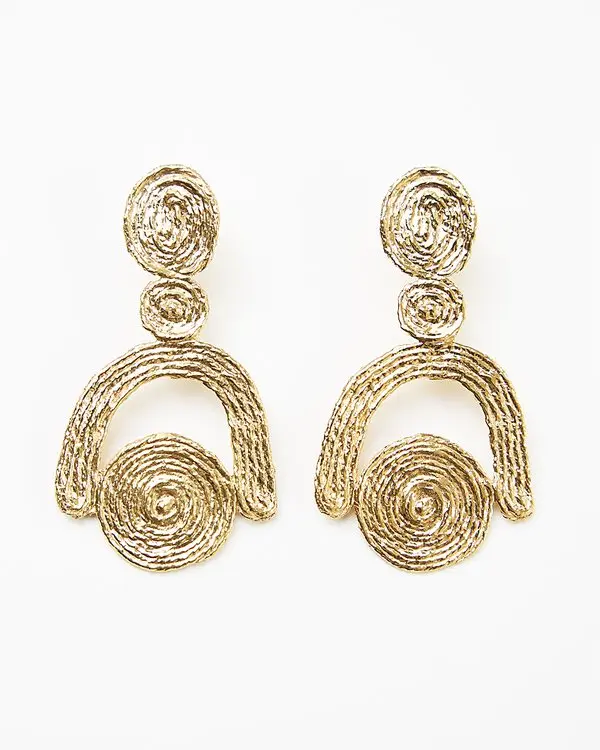 COG Frida Statement Earrings - Gold