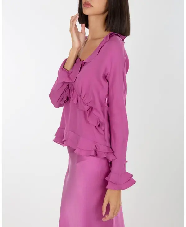 SECRET PON-PON Sander Blouse - Plum