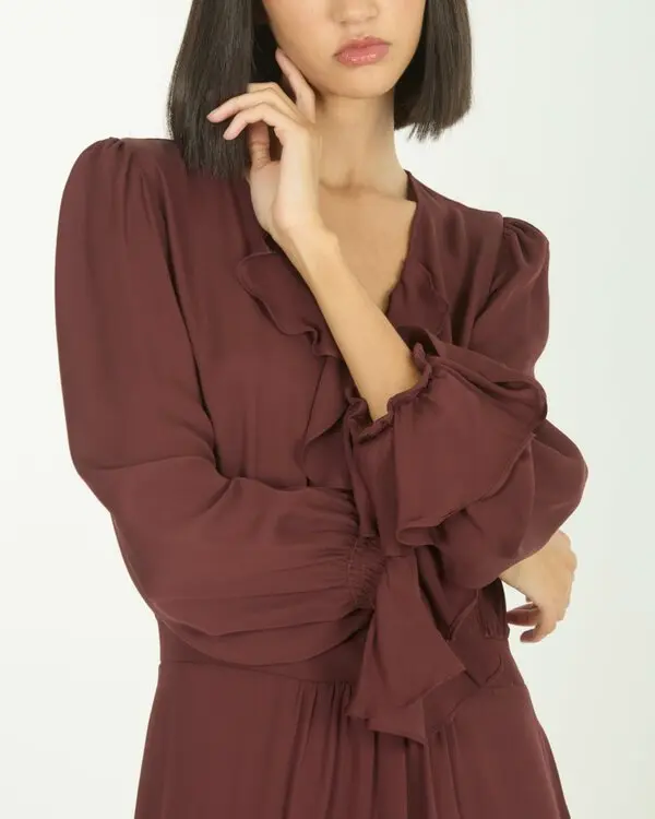 SECRET PON-PON Warby Dress - Mulberry