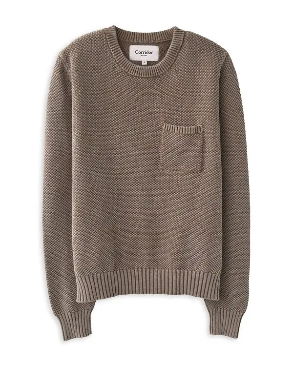CORRIDOR Crewneck Pocket Sweater