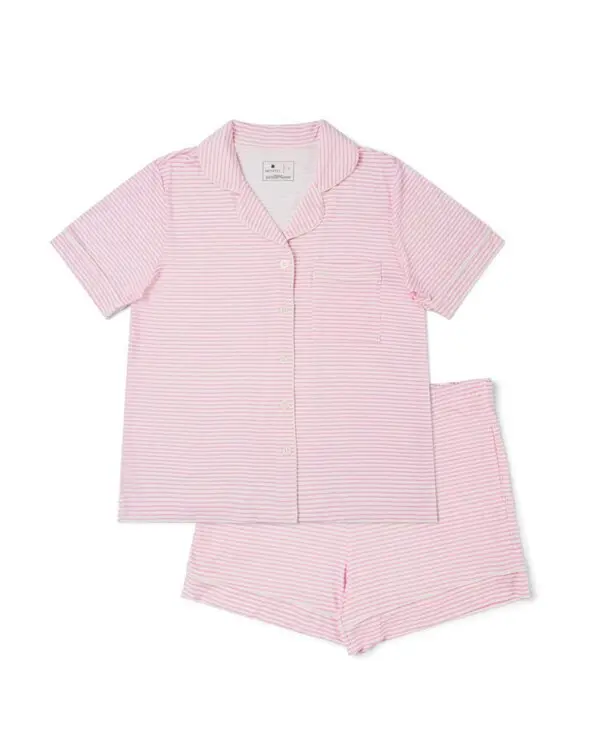 MOTETTE Ballet Stripe Bamboo Pajama Set