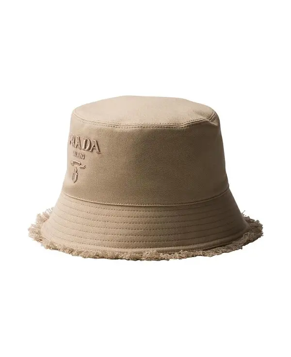 Prada Bucket Hat - Neutral