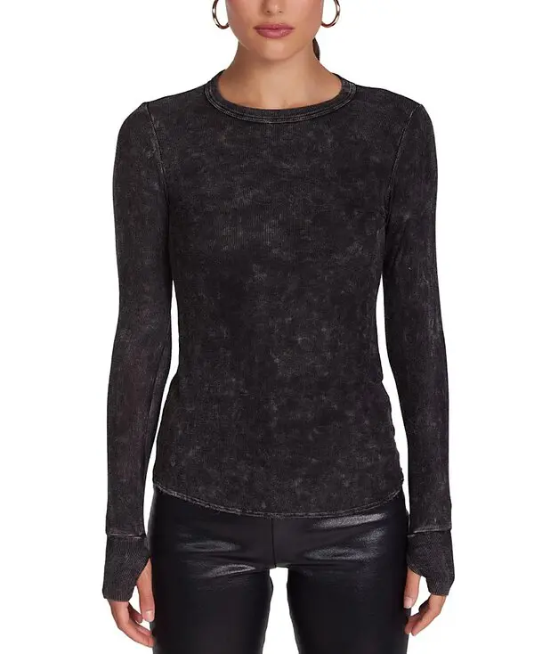 Michael Lauren Alick Top - Black Mineral