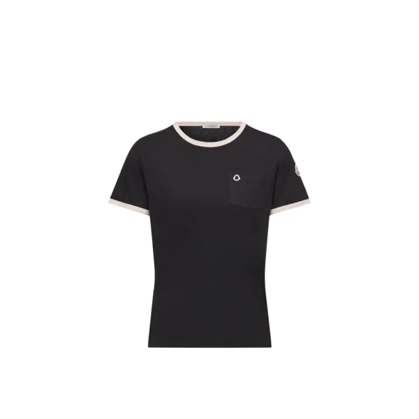 Moncler Embroidered Logo Cotton T-shirt