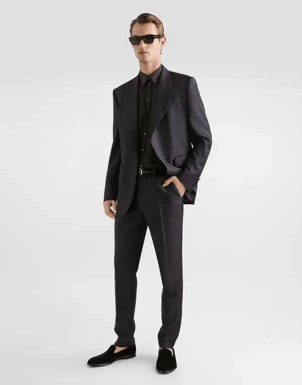 Dolce & Gabbana Single-breasted Sicilia Virgin Wool Jacket