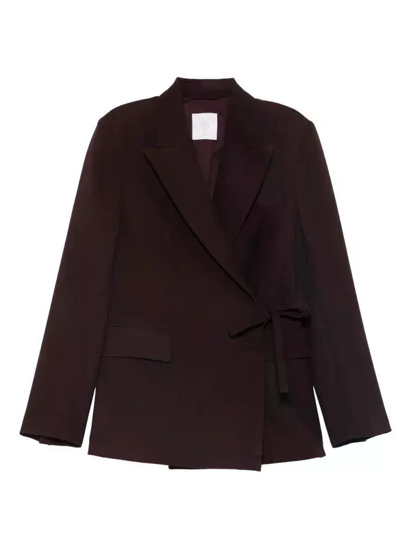 Eleventy Tie-fastening Blazer