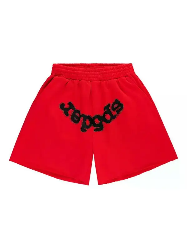 SP5DER Studded Shorts