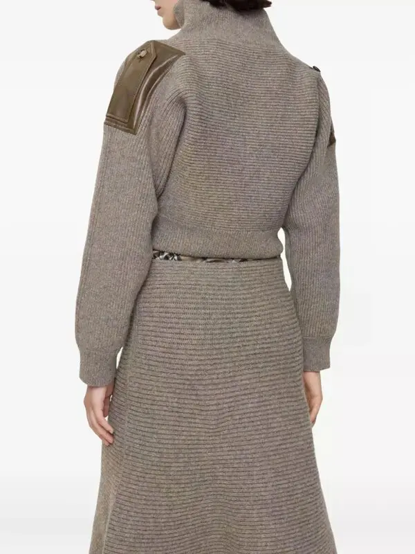 Burberry Wool Half-button Sweater