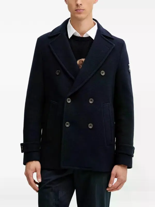 HACKETT Double-breasted Pea Coat
