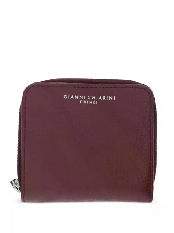 GIANNI CHIARINI Zip-fastening Wallet - Red
