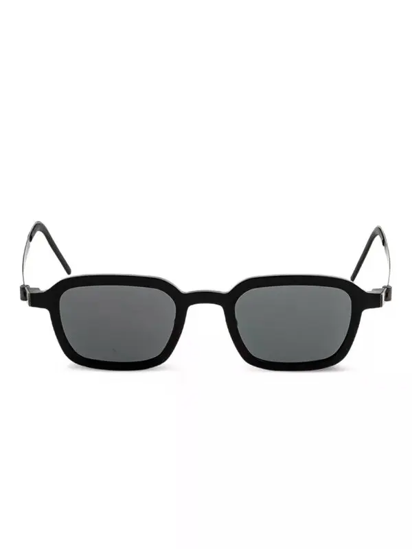 LINDBERG Rectangle-frame Sunglasses - Black