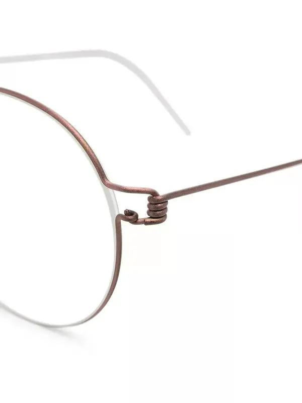LINDBERG Titanium Round Frame Glasses