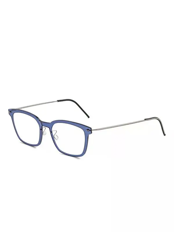 LINDBERG Rectangle Frame Glasses - Blue