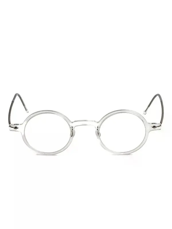LINDBERG Round Frame Eyeglasses - White