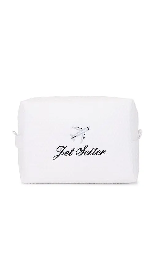 ABBODE Jet Setter Waffle Pouch - Cloud