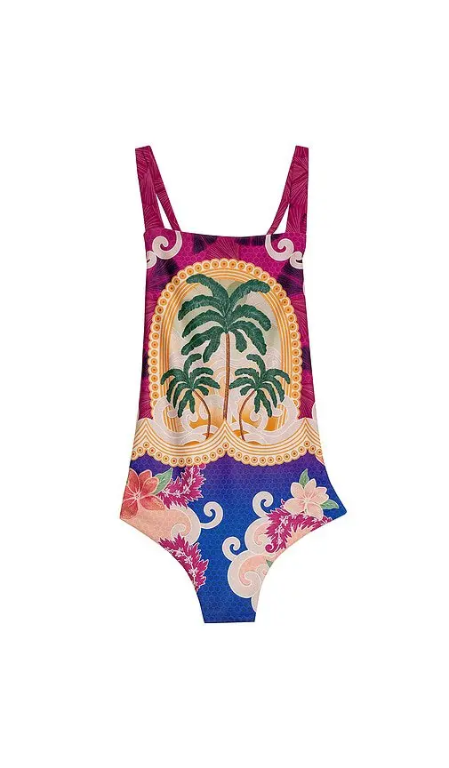 Agua Bendita Amina Thamar One Piece Swimsuit - Multicolor