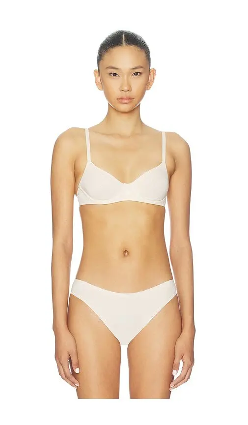 Polo Ralph Lauren Micro Demi Bra In Neutral - Whisper Pink