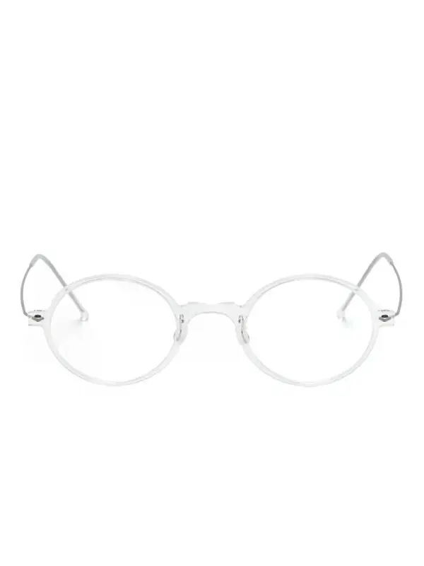 LINDBERG 6508 Round-frame Glasses - Neutrals